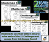 MATH ESCAPE ROOM: TIME Analogue, digital, 24-hour clock, problem ...