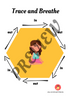 Self-Regulation Trace and Breathe Printables for Children | Mindfulness ...