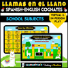 Llamas en el llano: A Board Game for Spanish-English Cognate Practice ...