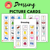 Dressing Picture Exchange Communication Cards | Visual Schedules ...