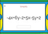Combining Like Terms & Evaluating Algebraic Expressions: DIGITAL BOOM ...