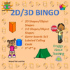 2D/3D Shape Bingo 2