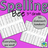 3rd Grade Spelling Bee - All You Need! 176 pages of resources - Amped ...