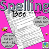 1st Grade Spelling Bee - All You Need - Amped Up Learning