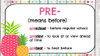 Phonics Rules & Prefixes/Suffixes Posters (pineapple theme) - Amped Up ...