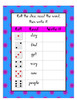 Roll, Read, Unscramble Sight Words - Amped Up Learning