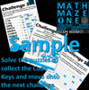 Math Escape Room - Math Maze One - Number and Shape: 9 Challenges ...