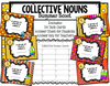 Collective Nouns Summer Task Cards Scoot - Amped Up Learning