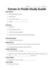 Forces in Fluids Study Guide - Amped Up Learning