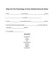 Map Out the Physiology of a Muscle Contraction and Relaxation Worksheet ...