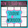 How To Read Music Lesson/Workbook - Amped Up Learning