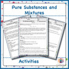 Pure Substances and Mixtures Activities - Amped Up Learning