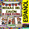 Posters - Reglas del Salon de Clases - Amped Up Learning