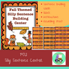 Fall Silly Sentences Center