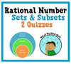Rational Number Sets & Subsets - Practice and Quizzes