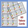 Forces - 60 Taboo Cards for Middle School Science - Amped Up Learning