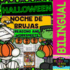 Halloween - Noche de Brujas - Reading and Worksheets - Bilingual ...