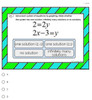 Solving Systems of Linear Equations by Graphing: Google Forms Quiz - 20 ...
