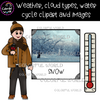 Weather, cloud types, water cycle clipart and images - Amped Up Learning