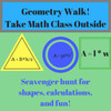 Geometry Walk for Taking Math Outside and Measuring Fun - FREE - Amped ...