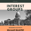 Interest Groups Research Activity - Amped Up Learning
