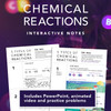 Types of Chemical Reactions Interactive Notes with PowerPoint - Amped ...