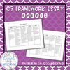 Essay Rubric Argumentation & Historical Thinking Skills C3 Framework ...