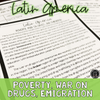 Latin America: Poverty, War on Drugs, Migration Reading Activity (SS6H1 ...