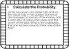 Probability involving Permutations and Combinations: 20 Task Cards ...