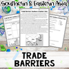 Trade Barriers in Southwest Asia Reading Packet (SS7E5, SS7E5b) - Amped ...