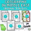 Geography in Southwest Asia Stations Activities (SS7G5, SS7G5a, SS7G5b ...
