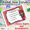 Citizen's Rights & Amendments DIGITAL Task Cards | DISTANCE LEARNING ...