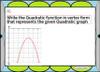 Vertex Form of a Quadratic Function: Writing and Graphing - 20 Task ...