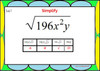 Simplifying Radicals: GOOGLE Forms Quiz - 20 Problems - Amped Up Learning