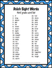 Color by Sight Word | Dolch Third Grade Sight Words