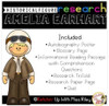 Amelia Earhart Research Packet - Amped Up Learning