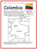 Color and Learn Geography - Colombia (FREE) - Amped Up Learning
