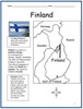 Color and Learn Geography - Finland - Amped Up Learning