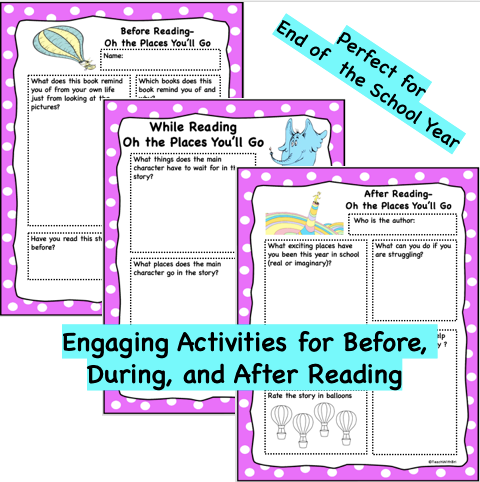 Virtual Read-A-Loud Oh the Places You'll Go