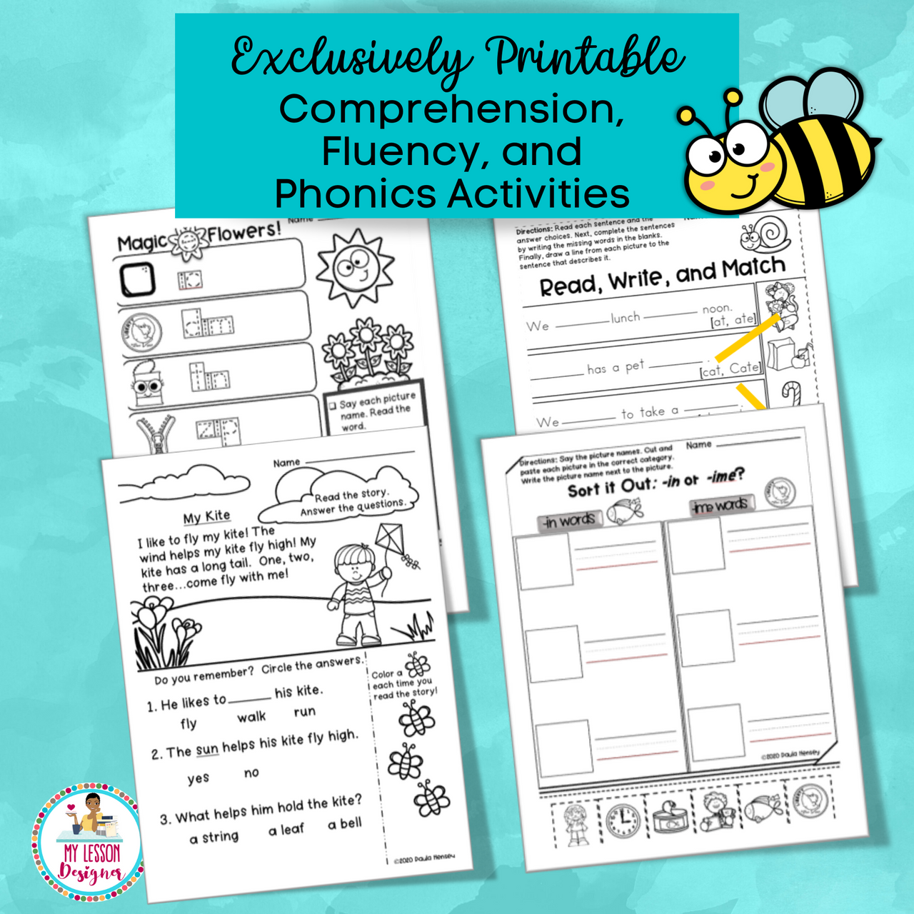 Exclusively Printable-Spring Literacy Home Learning Packet|Distance ...