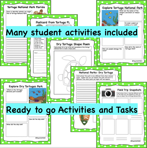 Dry Tortugas National Park Virtual Field Trip- PDF version