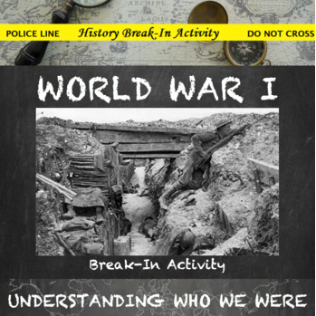 World War 1 Break In Activity - Amped Up Learning