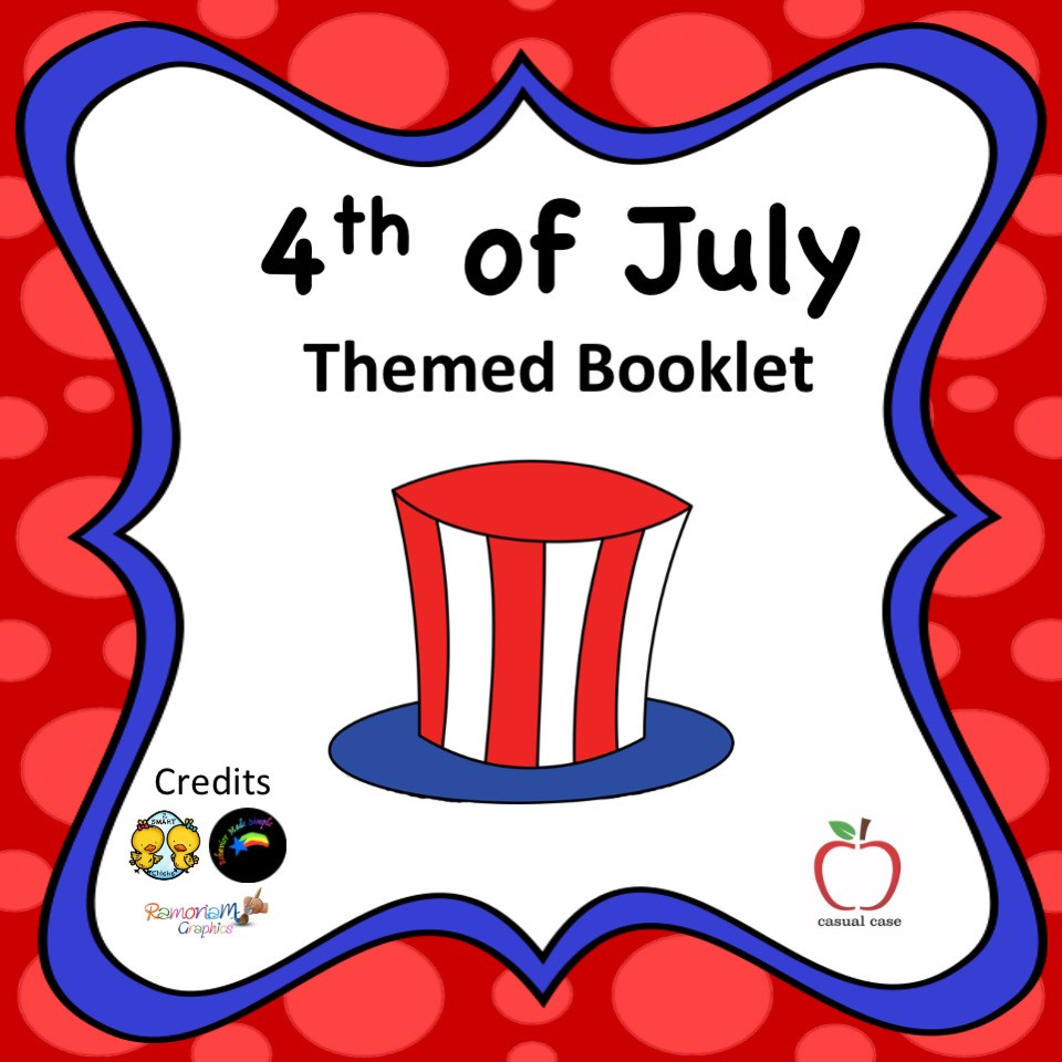 4th of July Activity Booklet