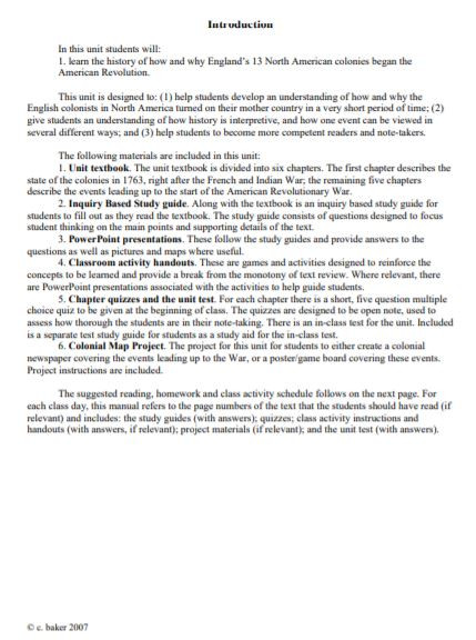 The Road to Revolution unit bundle, including text - Amped Up Learning