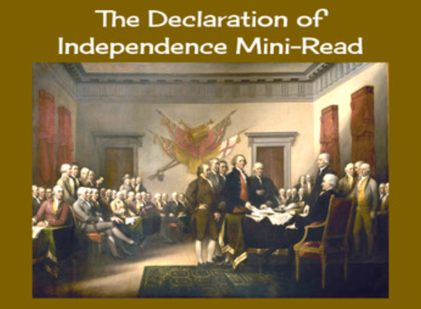 The Declaration of Independence Reading