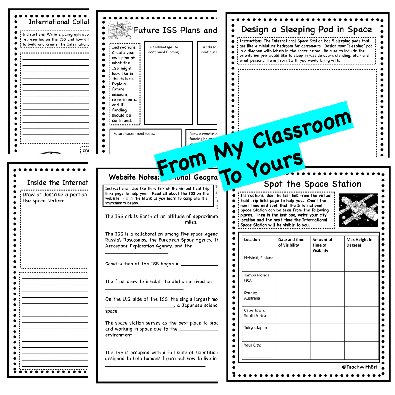 International Space Station Virtual Field Trip