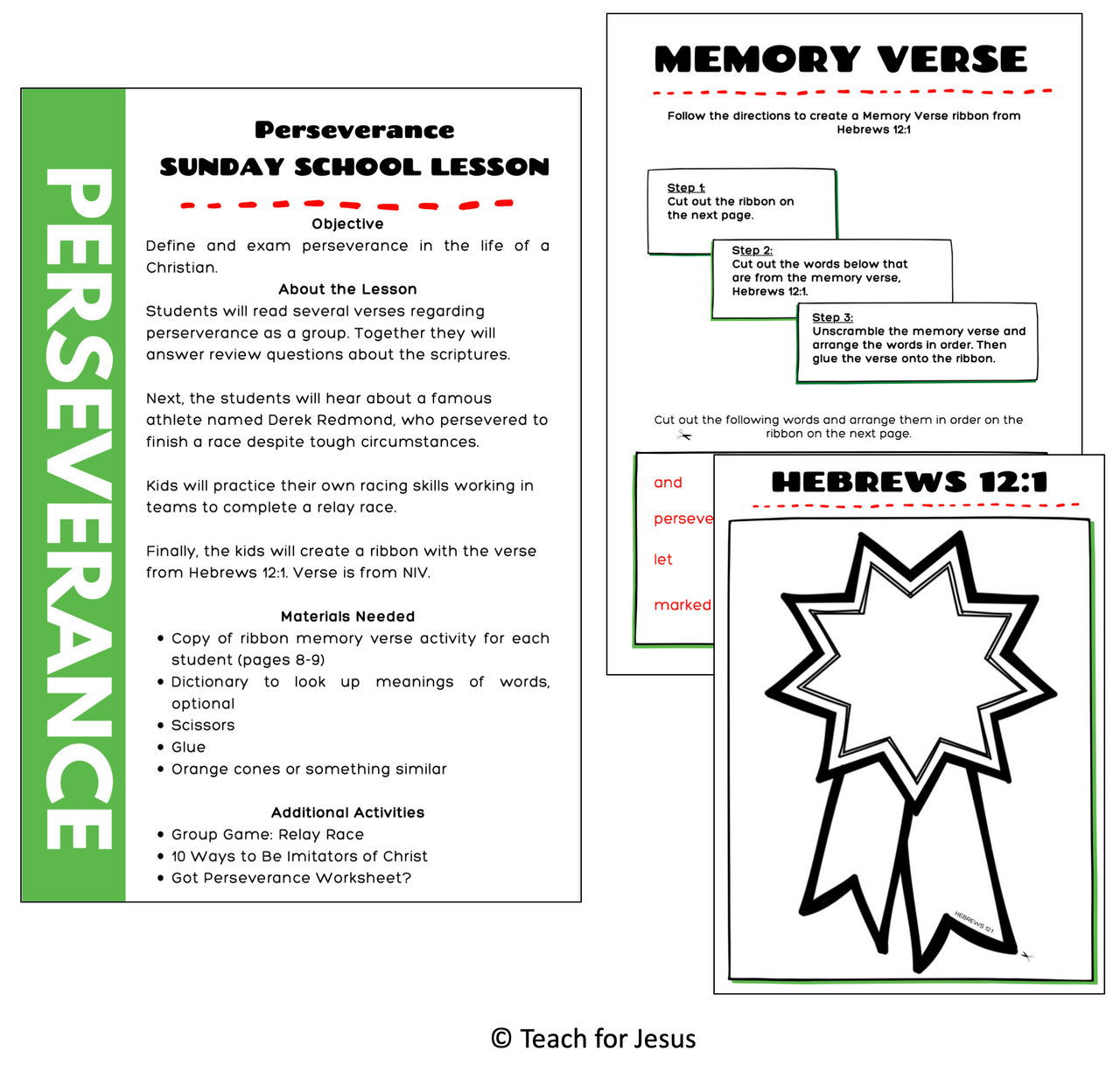 Lord's Prayer Sunday School Lesson - Amped Up Learning