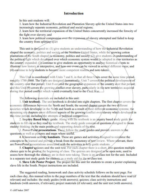 American Slavery, Civil War and Reconstruction 2 Unit Bundle, including ...