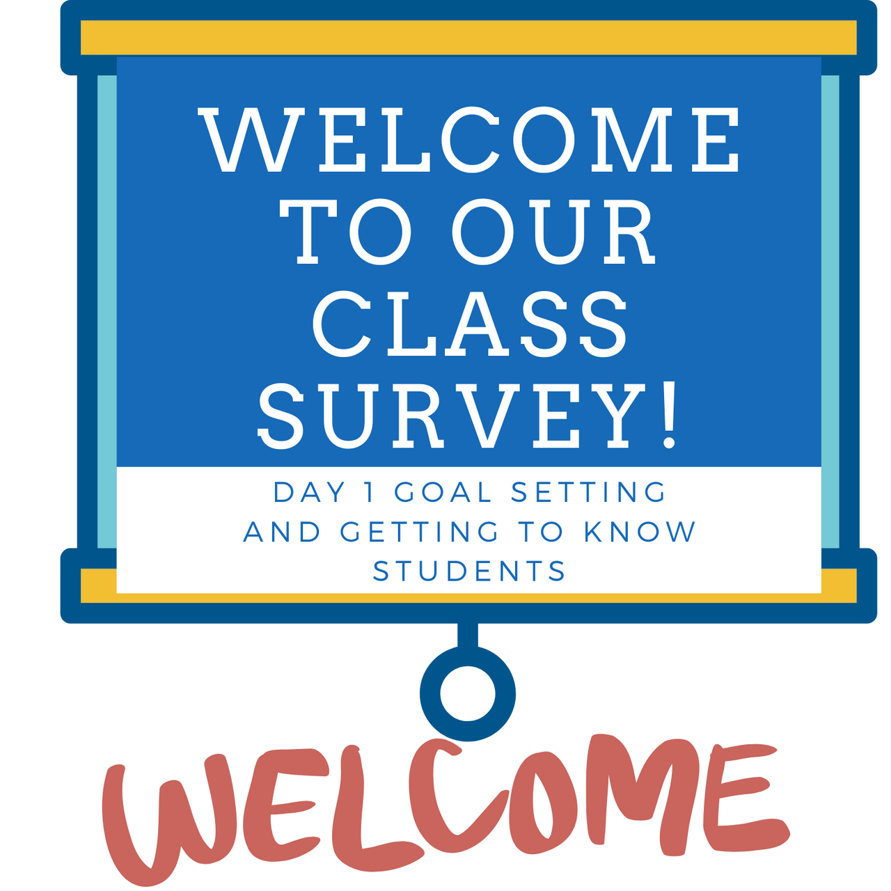 First Day of School Presentation High School [Editable] Distance ...