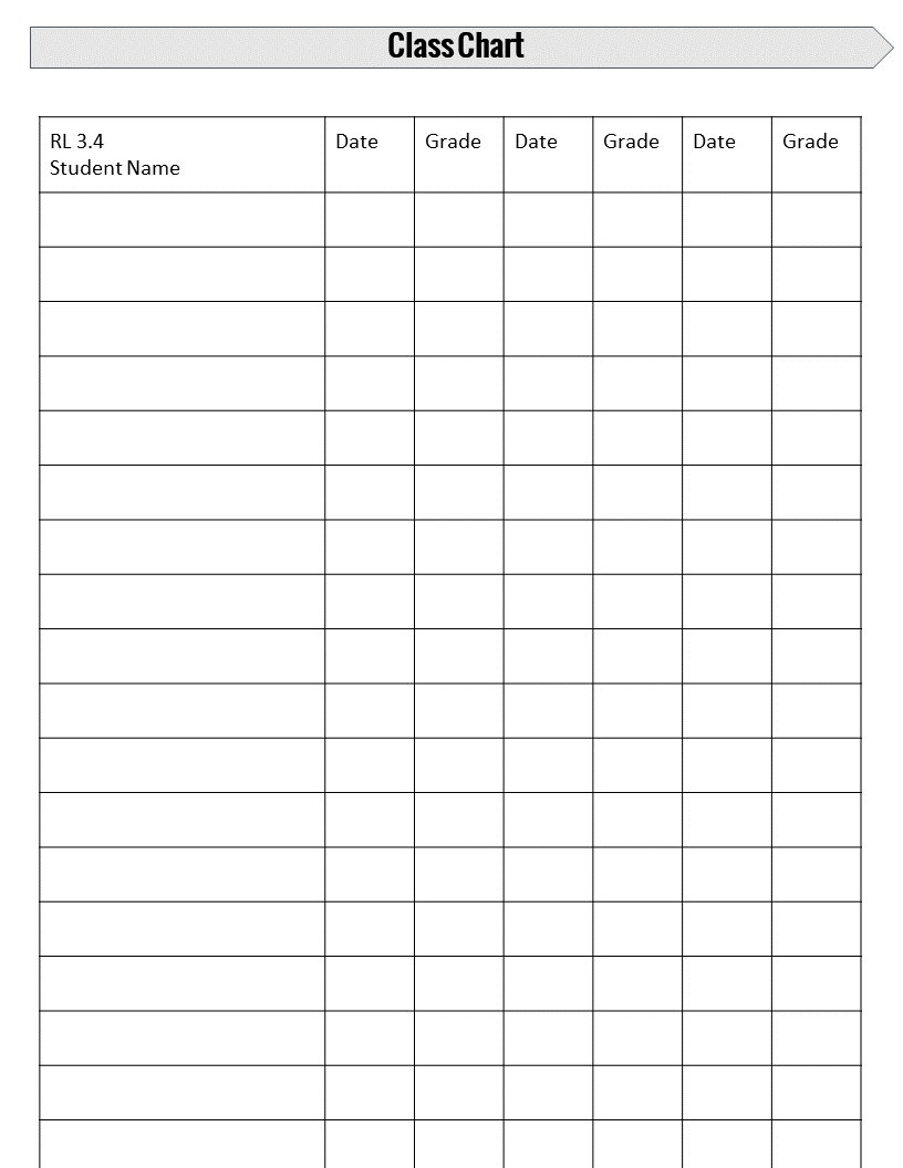 Third Grade ELA CCSS Sticker Book